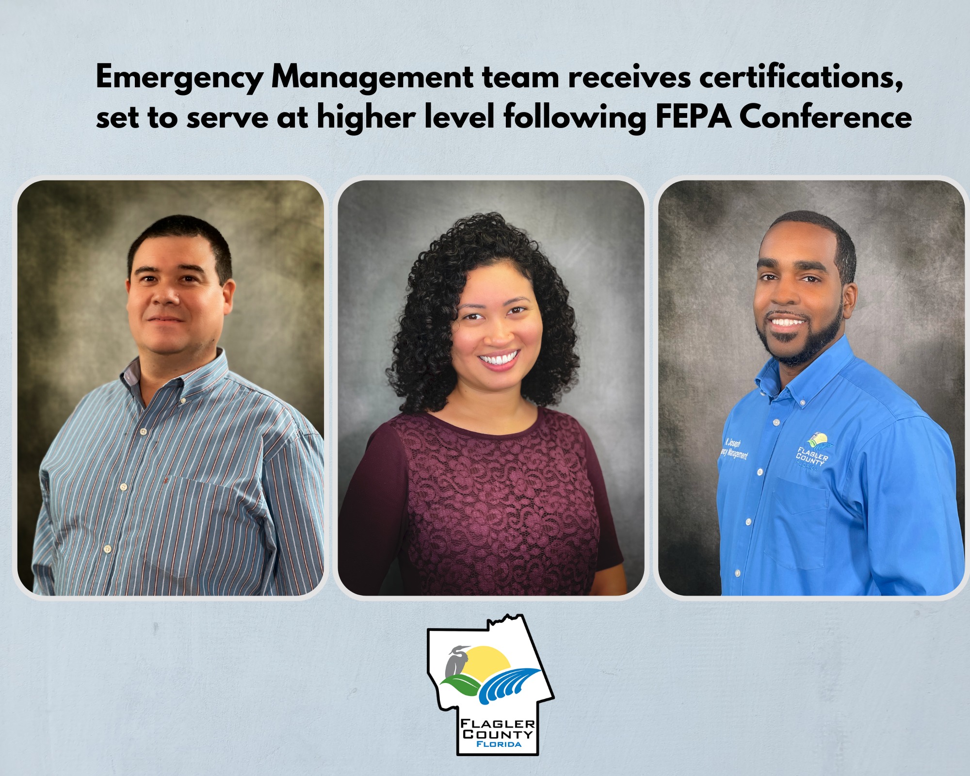 Emergency Management Team Receives Certifications - Flagler County Buzz