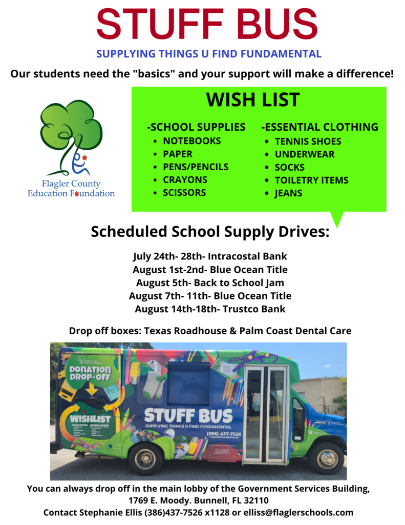 STUFF Bus Talks About Wish List and Upcoming Locations for Supply ...