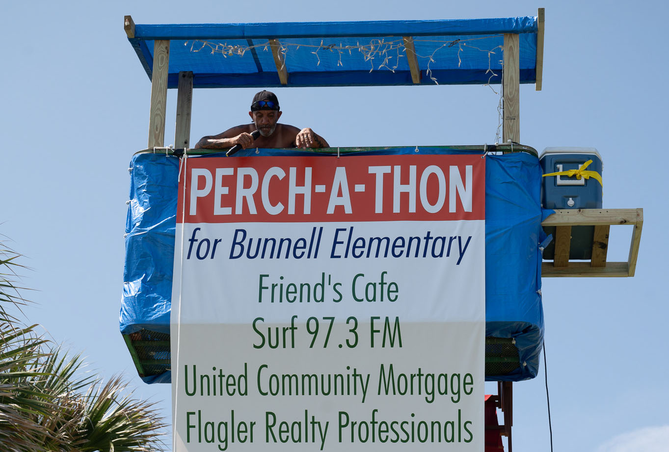 Chris Dalessio Spends 45 Hours in Lift Truck to Raise Money for Bunnell ...