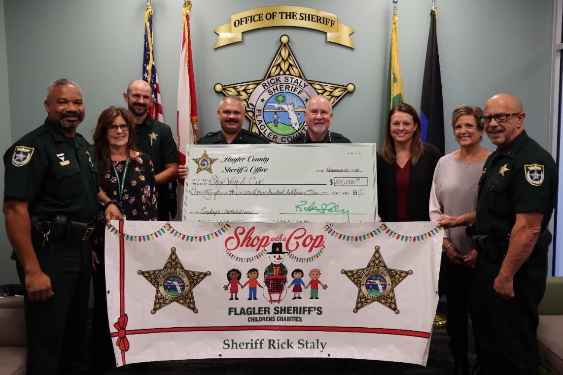 FCSO Employees, Community Donate over $35K to Support Shop with a Cop