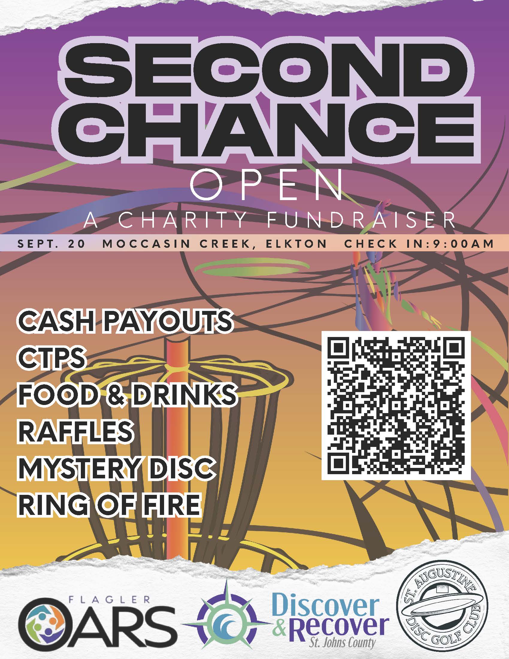 Flagler OARS Announces First Annual Second Chance Open Disc Golf ...