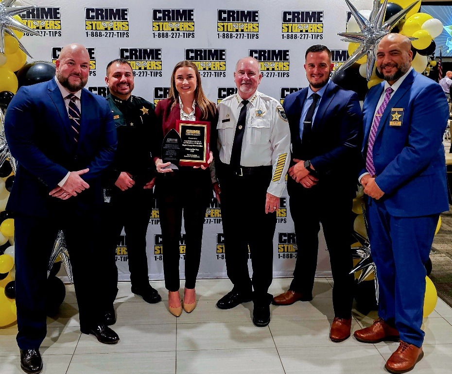 Master Detective Kathryn Gordon Named Officer of the Year by Crime Stoppers of Northeast Florida