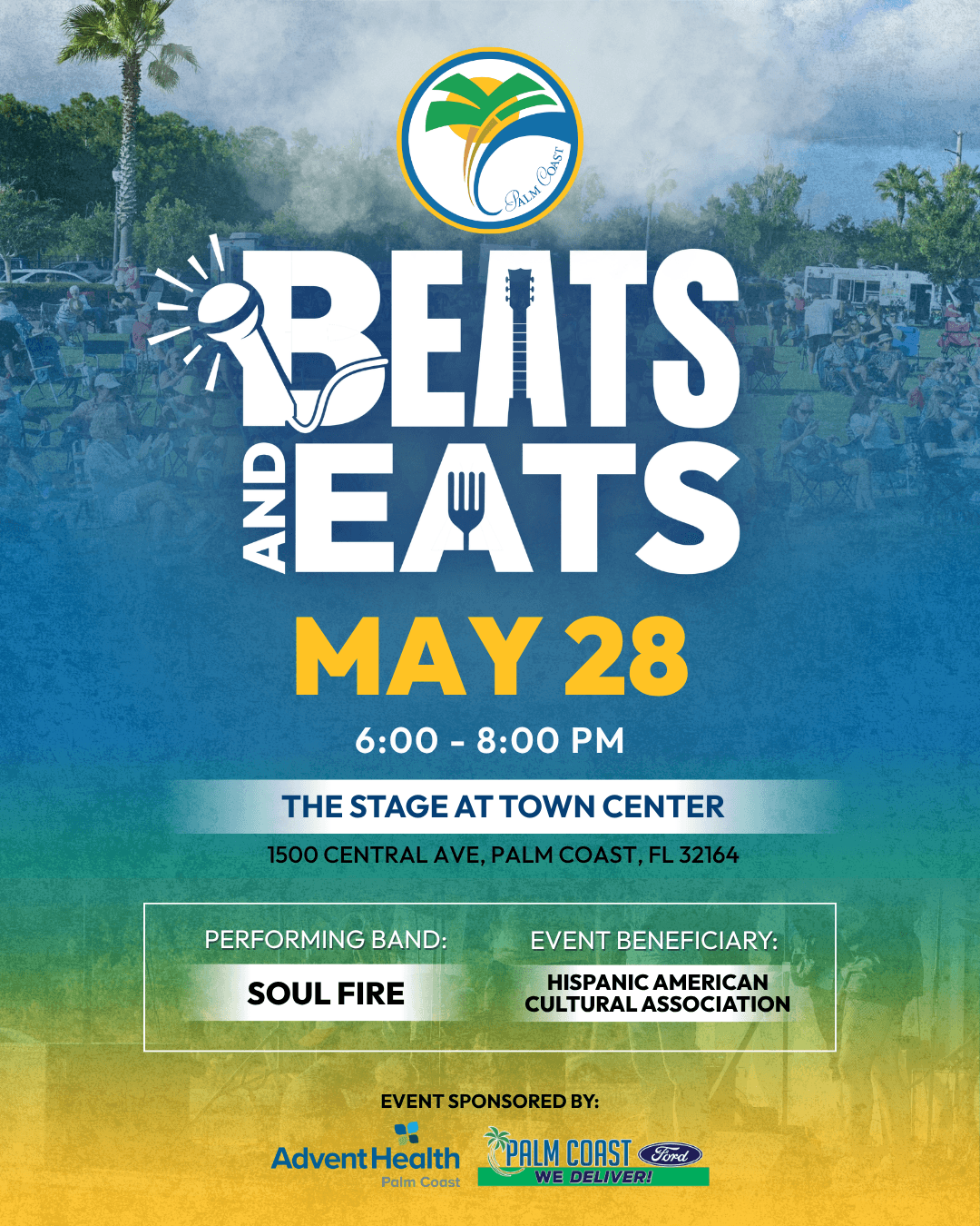 Palm Coast Launches New “Beats & Eats” Event Combining Food Trucks ...